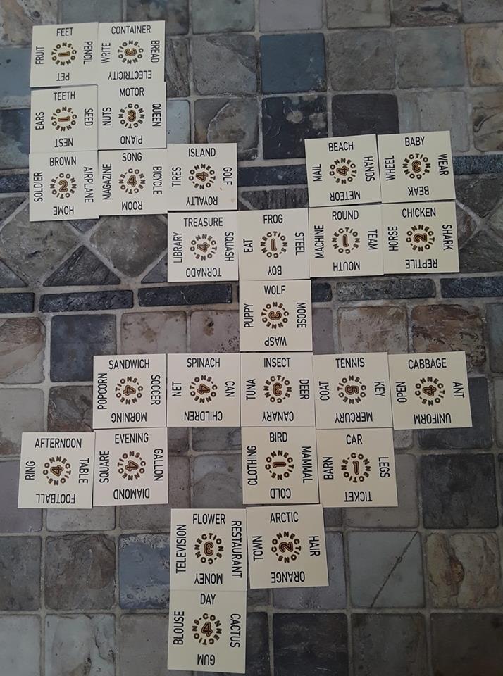 The Connections Card Game. Connect Words, Connect People. Family ...
